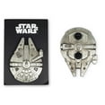 Star Wars Millennium Falcon Collector Metal Pin | 3 x 2 Inches | Toynk ...