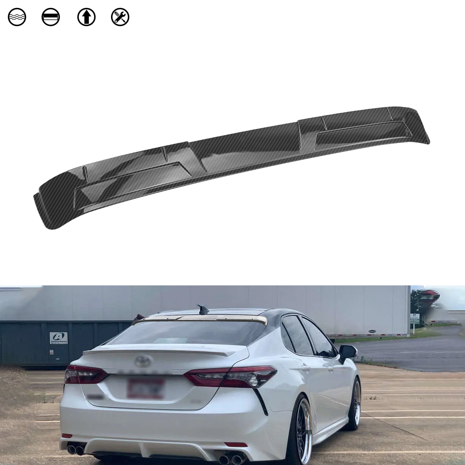 Toyota Camry Rear Window Visor