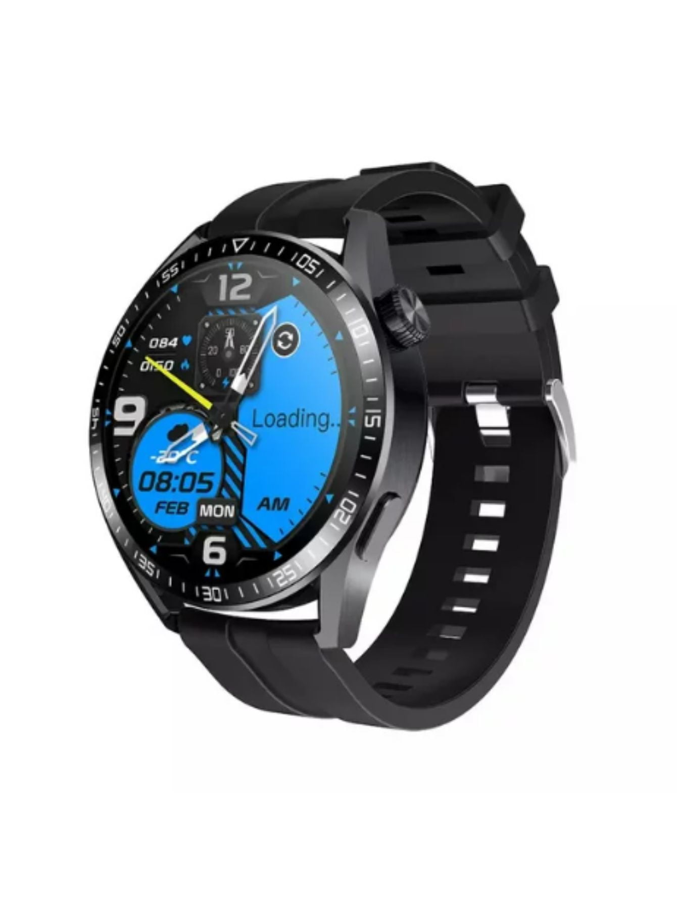 Reloj Inteligente redondo Gadgets&Fun Smartwatch recibe notificaciones ...