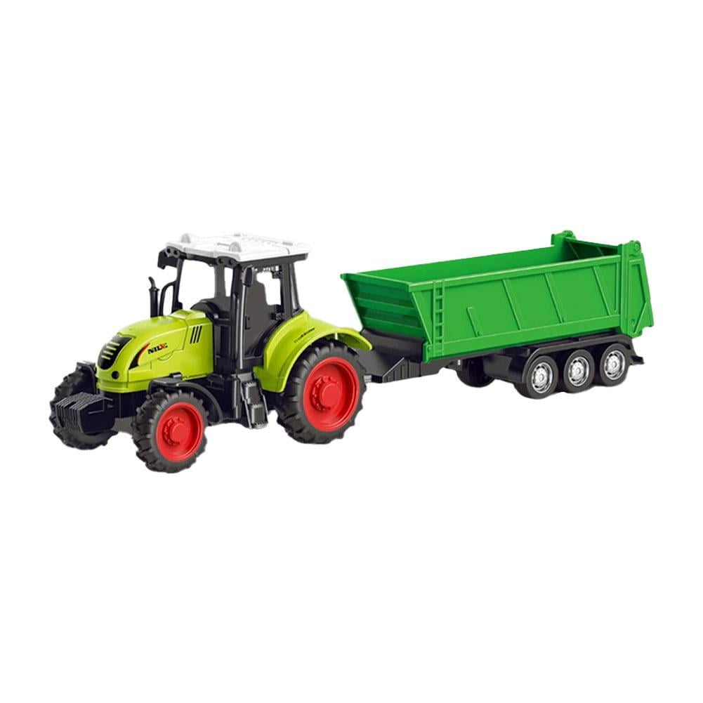 Click here for Unbranded Kids Tractor Toy With Flarebox Wagon Set... prices