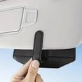 Car Sun Visor Sunglasses Holder, PU Leather Eyeglasses Storage Case ...