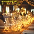 Fairy Lights Battery Operated, 12 Pack Warm White Copper Wire String ...