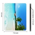 BOSOBO Beach Style Mouse Pad, Anti-Slip, Stitched Edges for Office ...