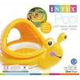 Intex 57 x 40" Outdoor Inflatable Lazy Snail Baby Pool for Ages 1-3 ...