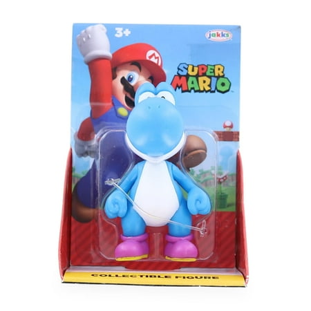 Super Mario World of Nintendo 2.5 Inch Figure | Light Blue Yoshi ...