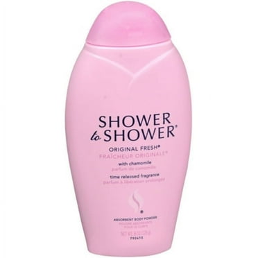 Shower to Shower Body Powder Original Fresh 13 oz with Sandalwood and ...
