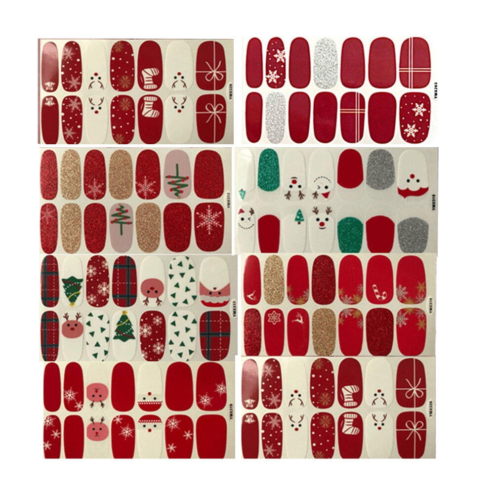 Click here for Hcyz 8 Sheets Christmas Manicure Stickers Delicate... prices