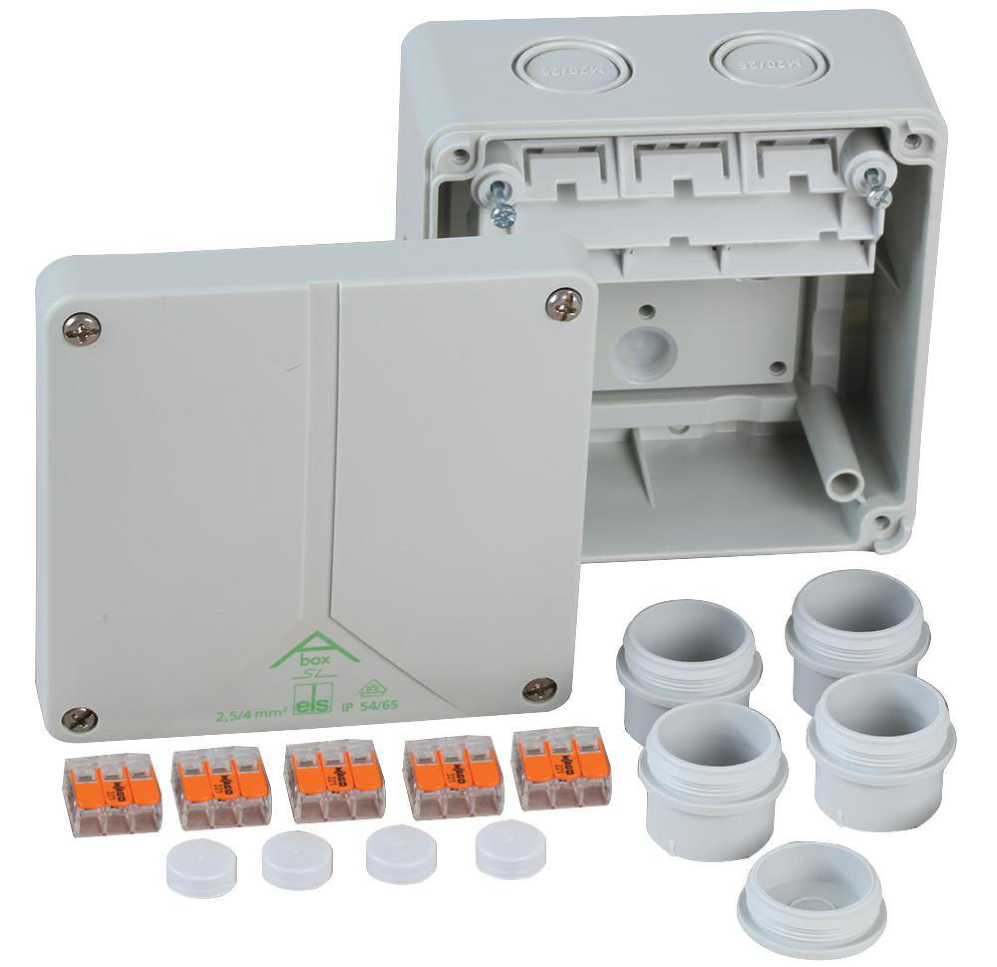SPELSBERG - IP65 Junction Box, White - Walmart.com