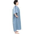 3 PK Pack Unisex Washable Hospital Gowns with IV Access & Telemetry ...