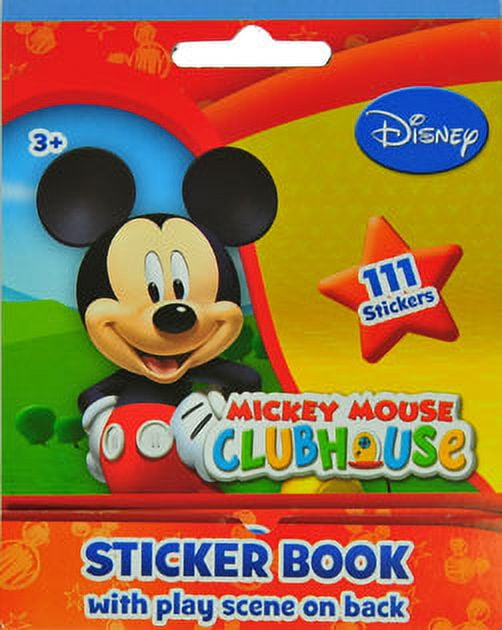 Mickey Mouse Clubhouse Sticker Book Disney Junior Clearance Deals | www ...