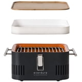 Everdure CUBE Portable BBQ Charcoal Grill with Cool Touch Handles ...