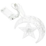 ChiqVue Classic Star Moon Tree Topper LED Tree Topper Light for ...