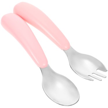 Munchkin 4 Count Raise Toddler Fork and Spoon, Blue/Green, 12 ...