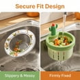 Cactus Sink Strainer Basket, Kitchen Drain Waste Collector with Press ...