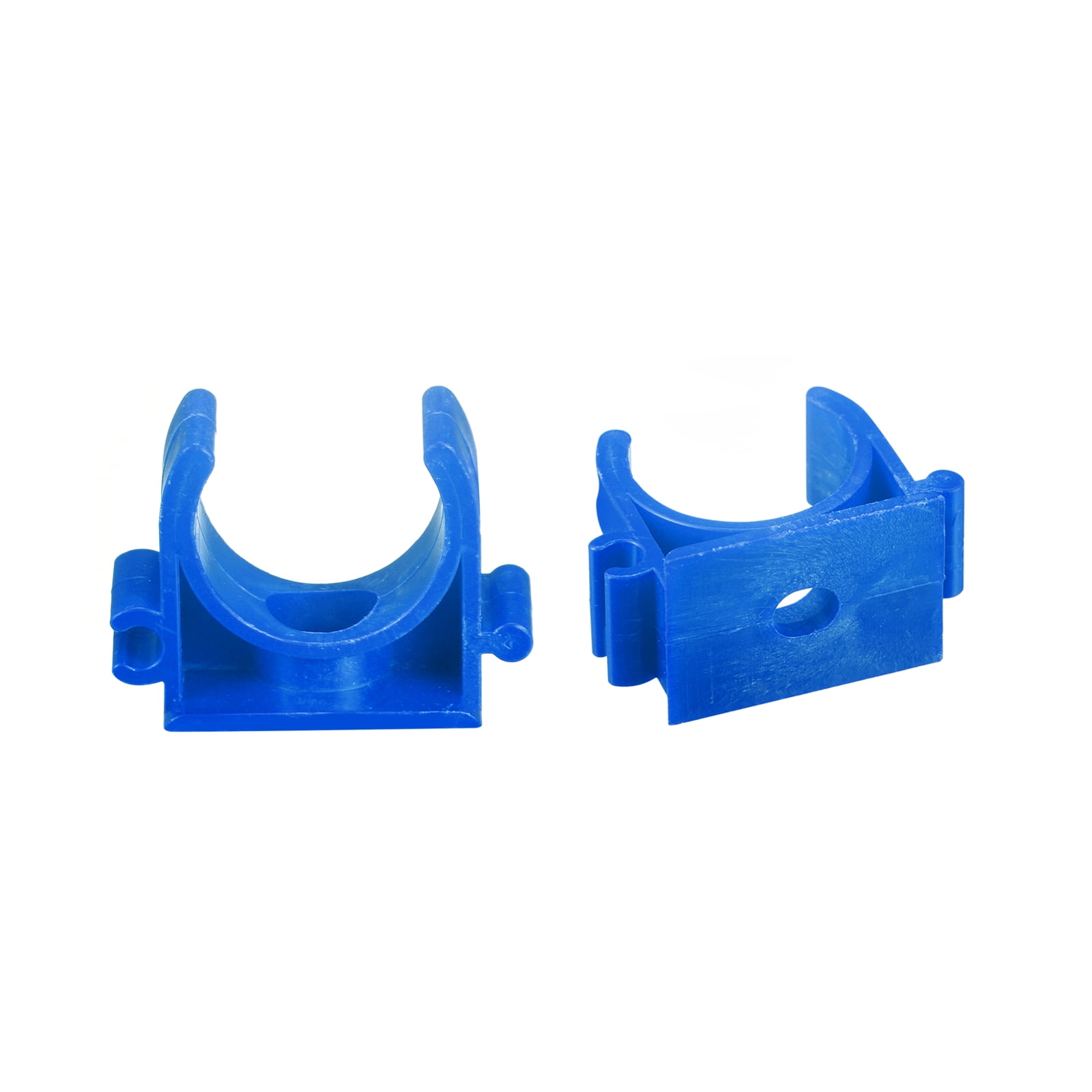 Uxcell 20mm Dia Blue PPR U Shaped Pipe Clamps Clips Hose Holder 8 Pack ...