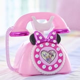 Minnie Mouse Ring Me Rotary Phone with Lights and Sounds, Iridescent ...