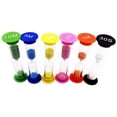 Dserhfy 6 Pcs Sand Timer Colorful Hourglass Sandglass Sand Clock Timers ...