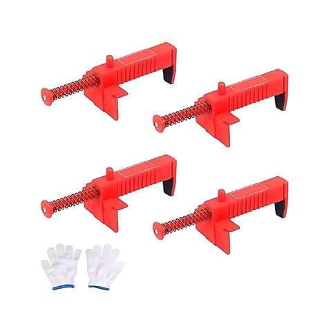 Goriertaly 1/2/3 4x Red Easy-to- Brick Line Runner For Accurate Brick ...