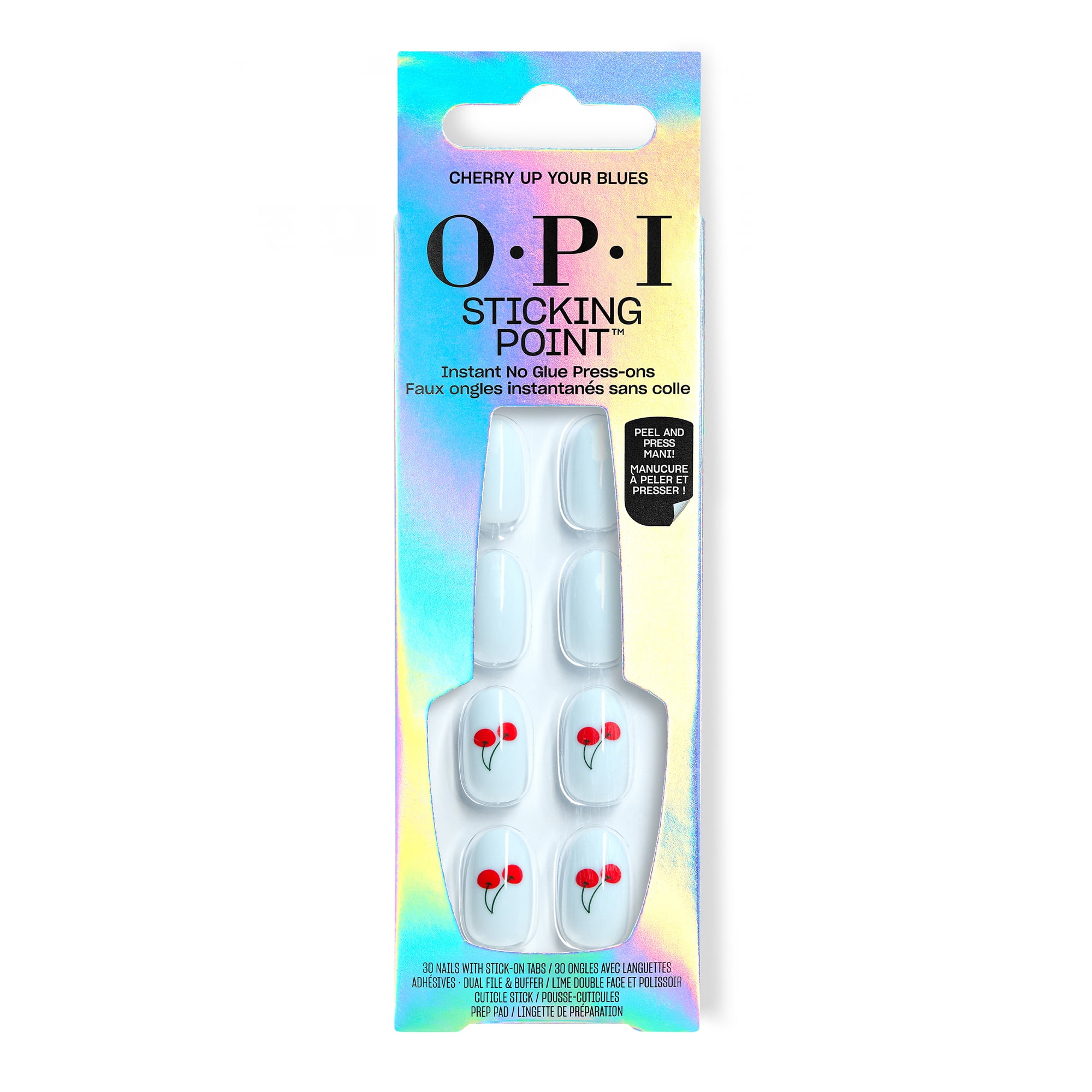 OPI Sticking Point Instant No Glue Press-On False Nails - Walmart.ca