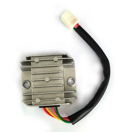 4 Wires 4 Pins 12V Full Wave Rectifier Voltage Regulator Universal ...