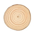10PCS Natural Tree Round Wood Log Slice For Wedding Centerpiece Bark ...