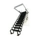Techtongda Black Loft Wall Ladder Stairs Retractable Attic Folding ...