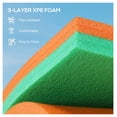Floating Water Mat 9x6 ft for 2 Adults, Lily Pad for Lake Pool Ocean ...
