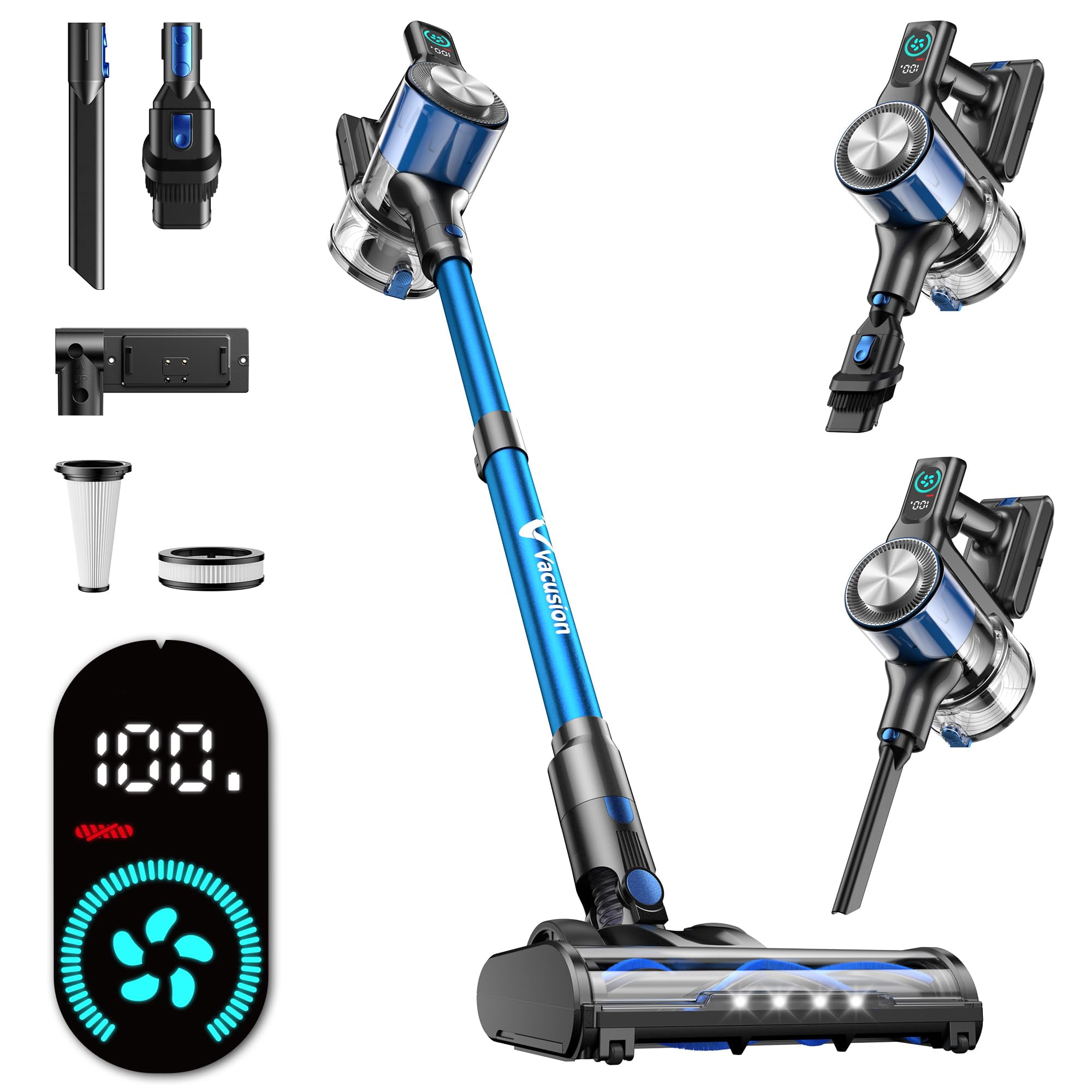 Click here for Vacusion Cordless Vacuum Cleaner  8-In-1 Cordless... prices