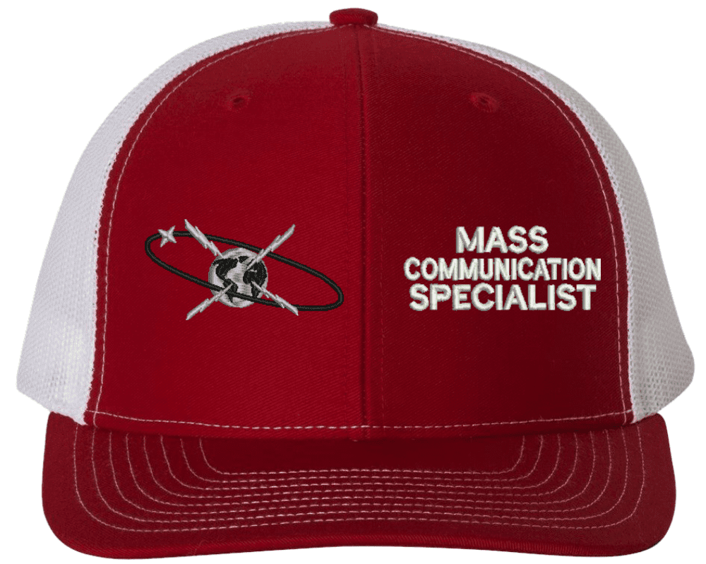Navy Mass Communication Specialist (MC) Rating USA Mesh-Back Cap ...