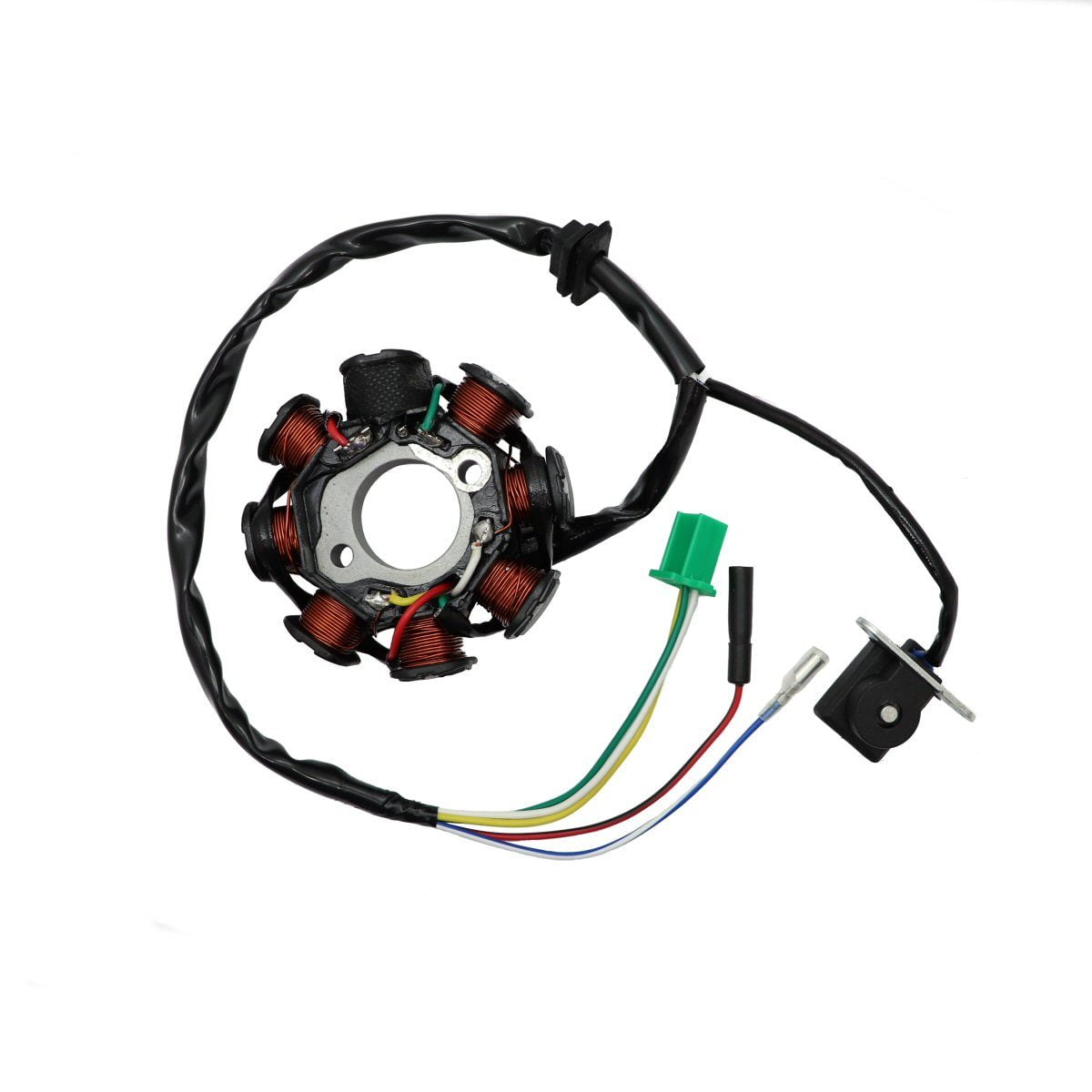 GY6 8 Coil Stator - AC - Walmart.com