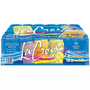 La Croix Sparkling Water - LaCroix Citrus Variety 12 Pack Seltzer Water - La Croix Flavored ...