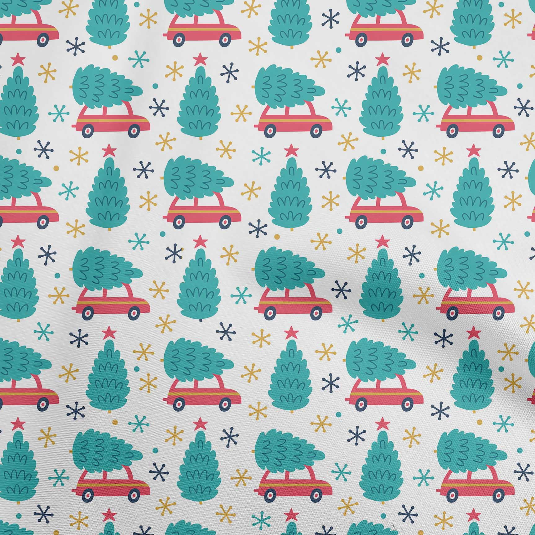 oneOone Silk Tabby Teal Green Fabric Tree Sewing Fabric By The Yard ...
