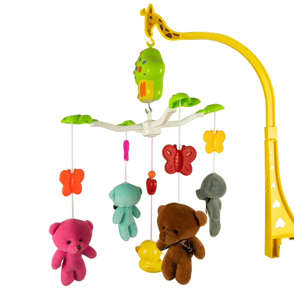 Wind Up Plush Musical Bear Mobile - Walmart.com - Walmart.com
