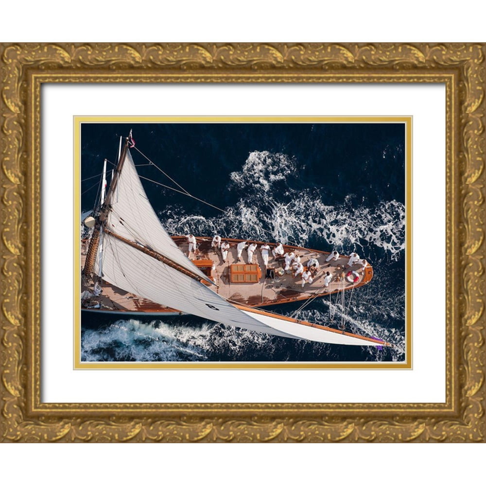 Pelissier, Marc 24x19 Gold Ornate Wood Framed with Double Matting Museum Art Print Titled ...