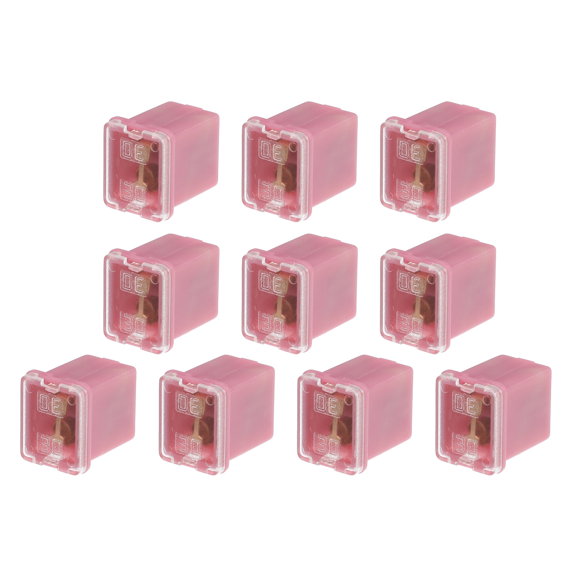 10 fusibles en forma de mini caja de 30 amperios, universales para ...
