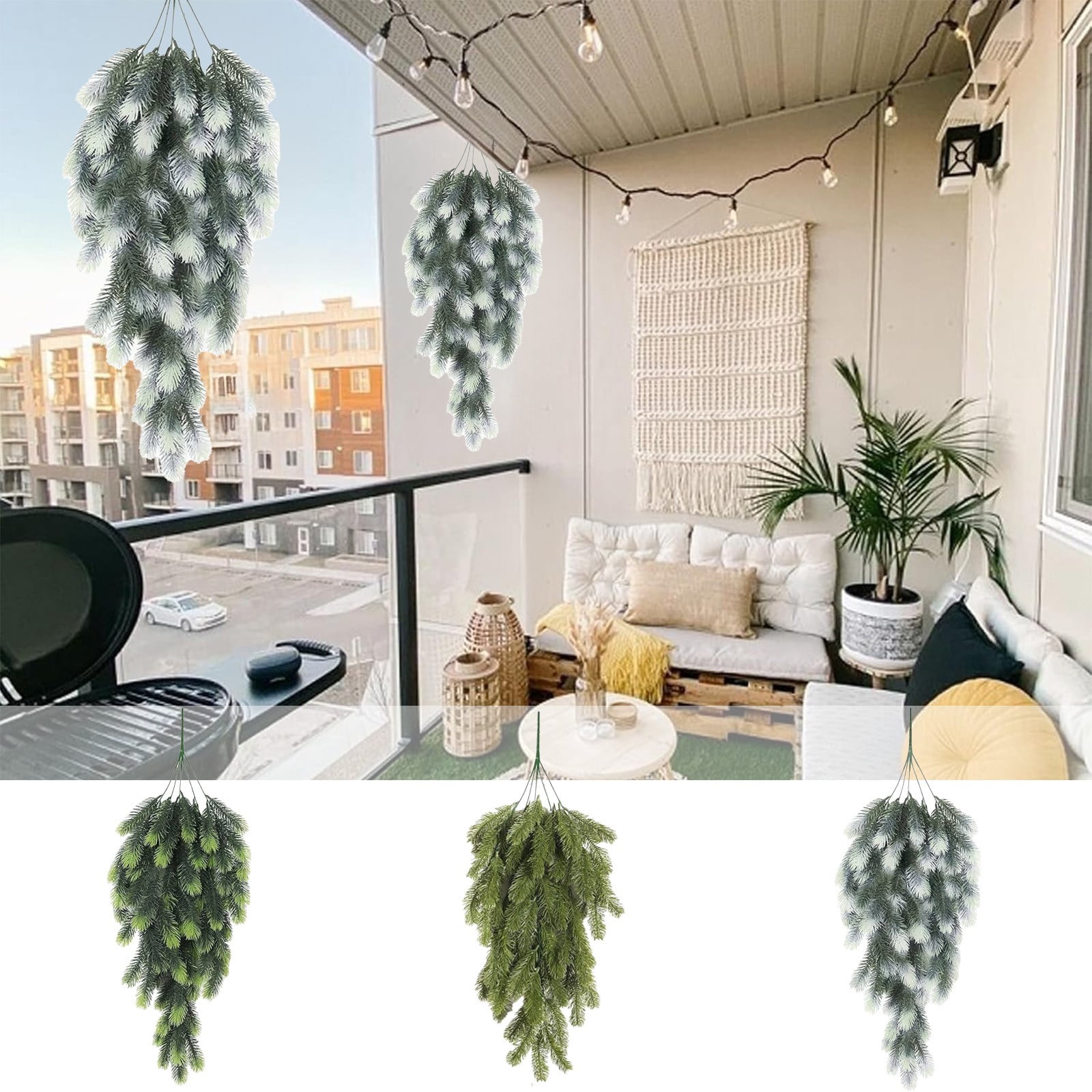 Click here for Blaxill Christmas Teardrop Swag Garland 30-Inch Pr... prices