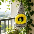 Bird Hanging Hammock Winter Warm Parrot Nest House Bed Plush Snuggle ...
