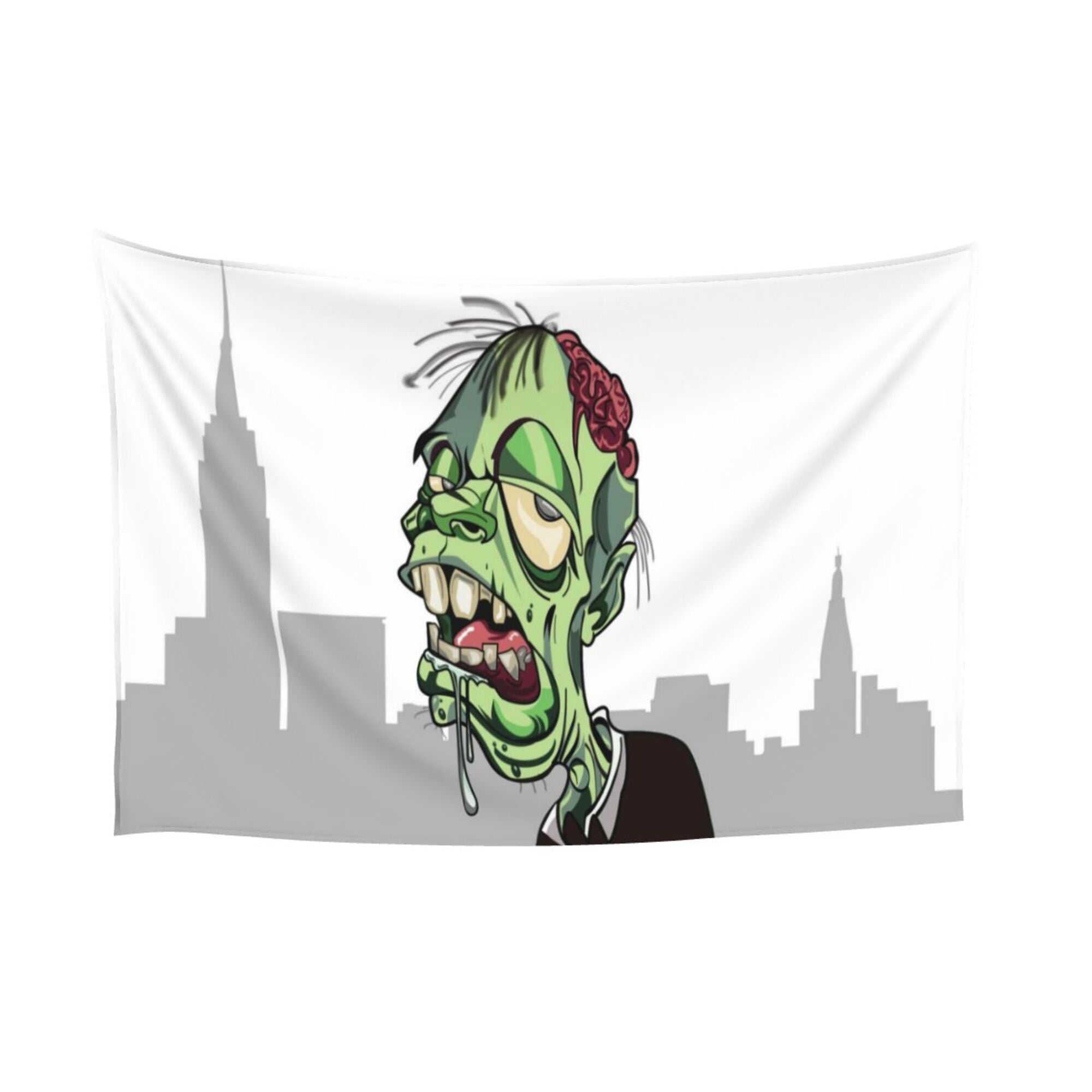 ZICANCN Funny Tapestry for Bedroom Aesthetic,Zombie City Apocalypse ...
