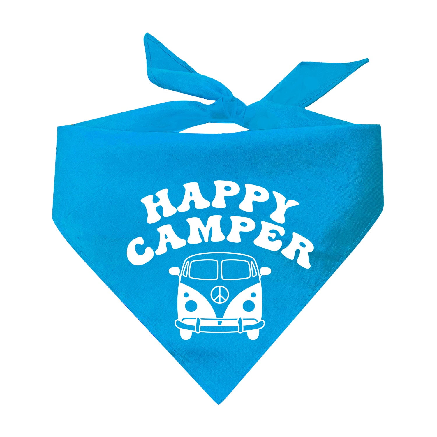 Happy Camper Van Life Triangle Dog Bandana (Assorted Colors) - Walmart.com