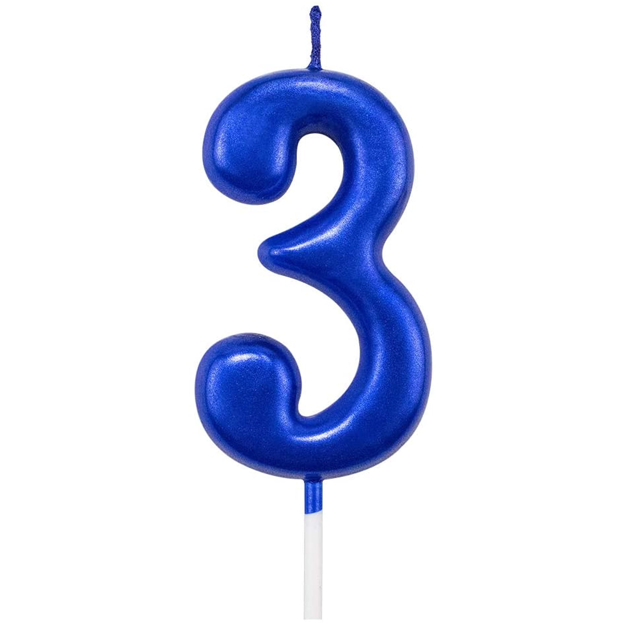 Birthday Number 1 Blue Png