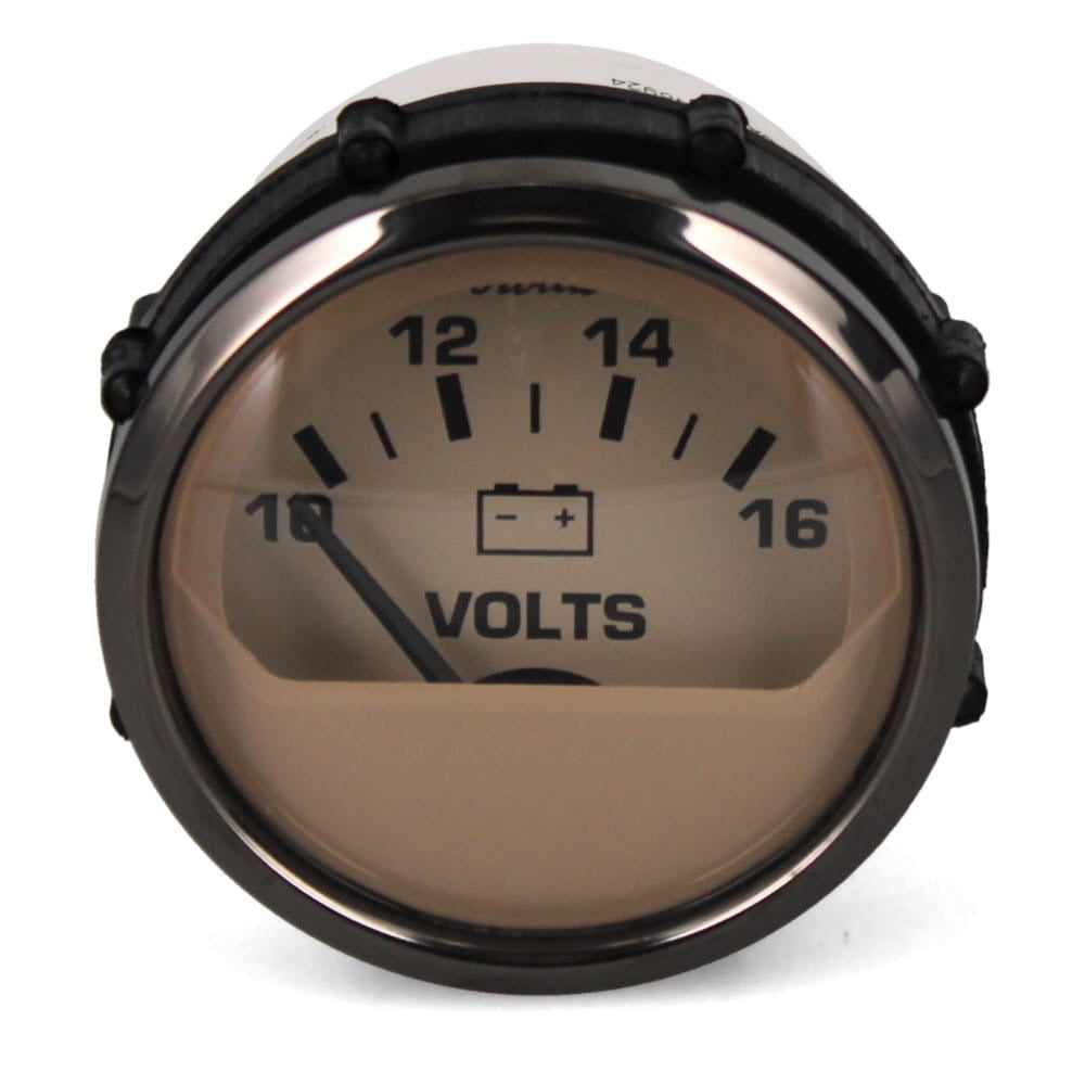 Faria Boat Volt Meter Gauge VP4080A | Pontoon Euro Beige 2 Inch ...