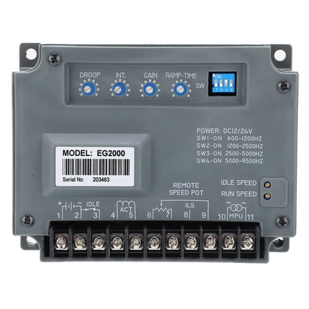 Engine Speed Controller, 0.5A-15A Electronic Governor Oxidation ...