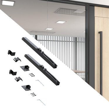Magic 2 - Wall-Mounted Invisible Sliding System for Wooden Doors ...