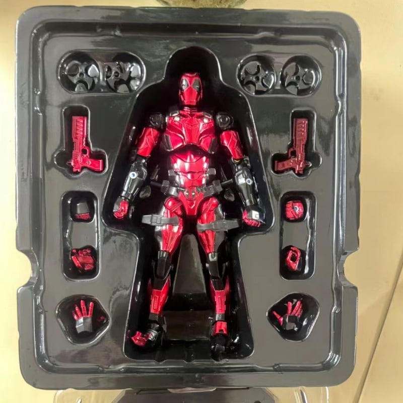 Figura de acción Sentinel Deadpool, Serie de armadura de lucha UC, Wade ...
