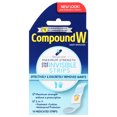 Compound W Maximum Strength One Step Invisible Wart Remover Strips, 14 ...