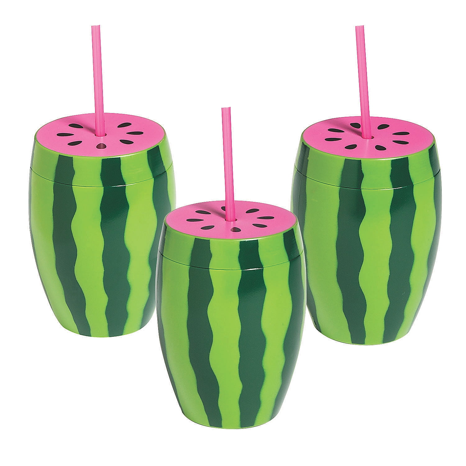 Watermelon Molded Cup - Party Supplies - 6 Pieces - Walmart.com