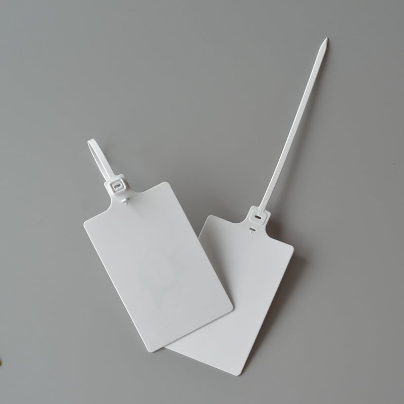 100 etiquetas de plástico, etiquetas de envío, etiquetas a prueba de ...