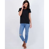 Real Essentials 4 Pack: Women's Classic-Fit Cotton Short-Sleeve Scoop ...