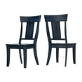 Free Shipping Weston Home Farmhouse Wood Dining Chair With Panel Back