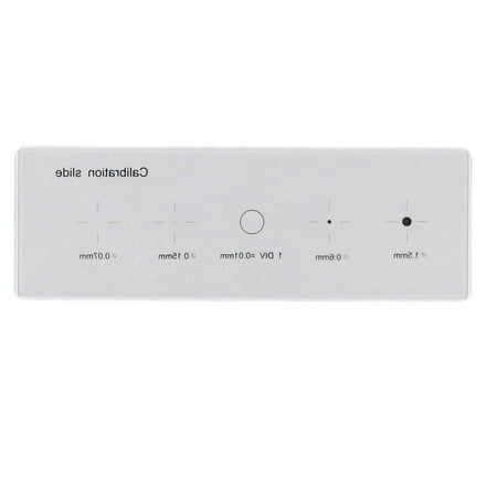 Microscope Calibration Ruler, Microscope Calibration Slide Secure ...